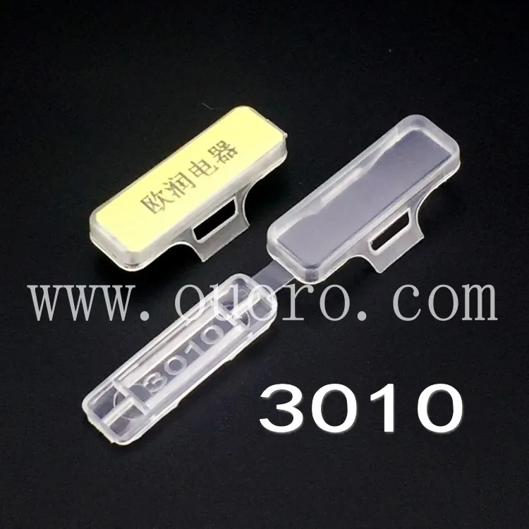 OUORO 3010 Waterproof Plastic cable marker box cable tie marker tag ...