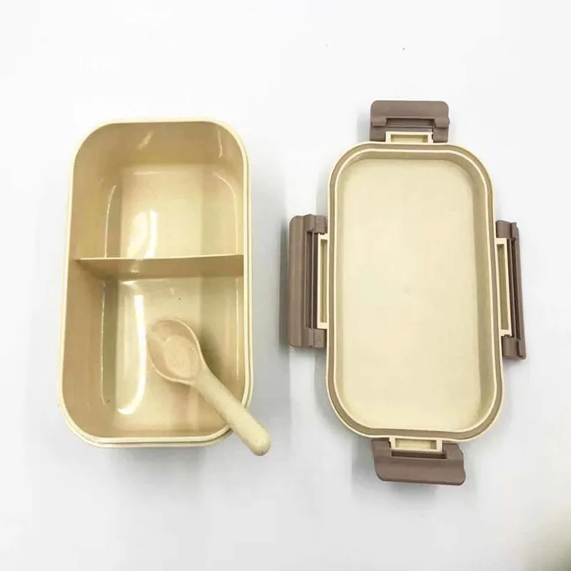 New Product Bamboo Fiber Fibre Bento Lunch Box For Kids - Buy Bamboo ...