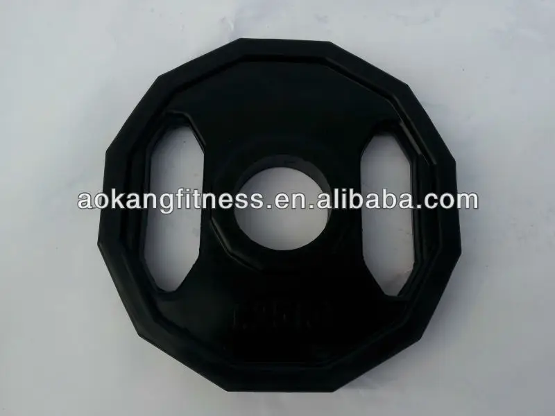 Octagon Rubber Coated Weight Lifting Plates - Buy Weight Plates,Rubber ...