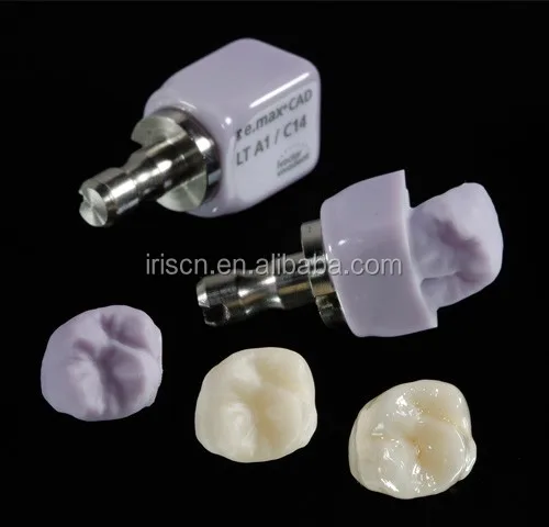 Emax Lithium Disilicate Glass Ceramic Blocks For Making Porcelain Teeth ...