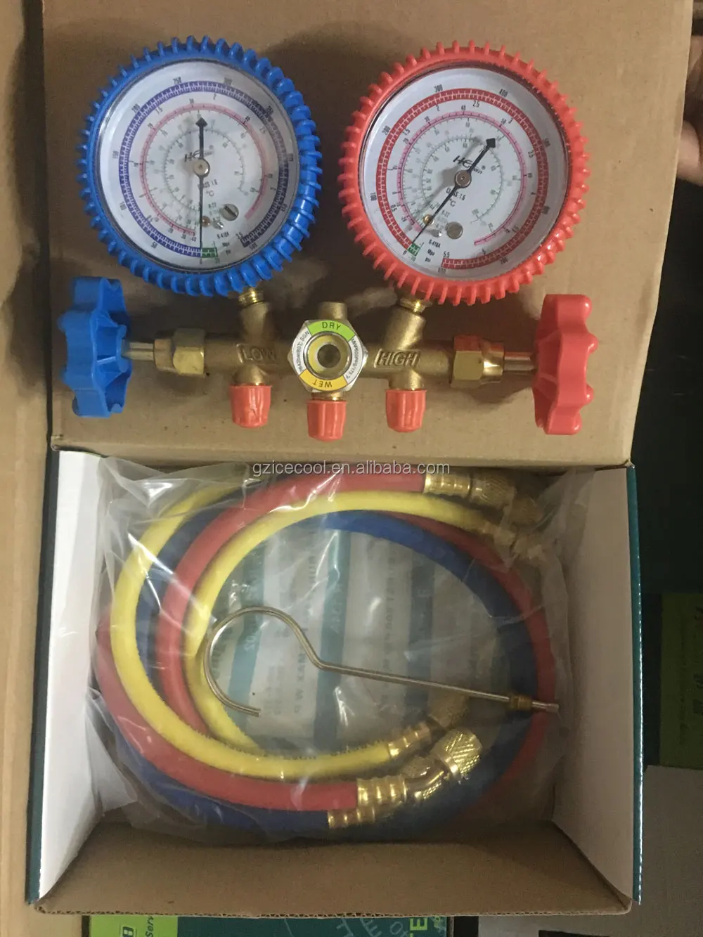 R410a Manifold Gauge Set Ct-536c-r410 For R410a/r32/r134a/r22 With ...