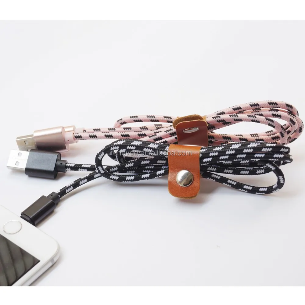 For Iphone Cable Nylon Braided Usb Light Ning Cable For Iphone 6 ...