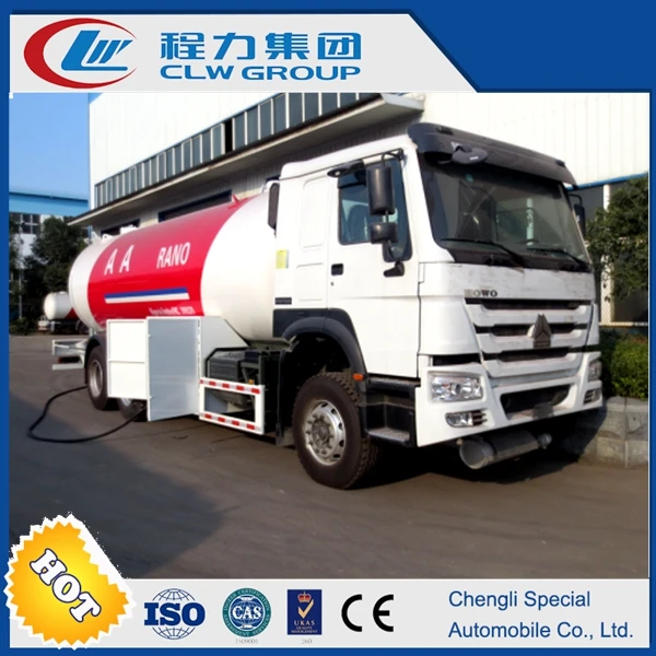 Quality 20000 Liters Lpg Tank Truck Heavy Duty Glp Delivery Vehicle For ...