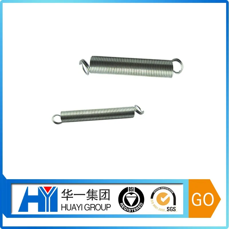 High Quality Spring Steel Black Plating Double Hook Extension Spring ...
