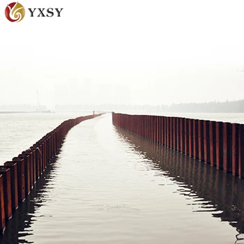 U Type Steel Sheet Pile Breakwater - Buy Steel Sheet Pile,U Type Steel ...