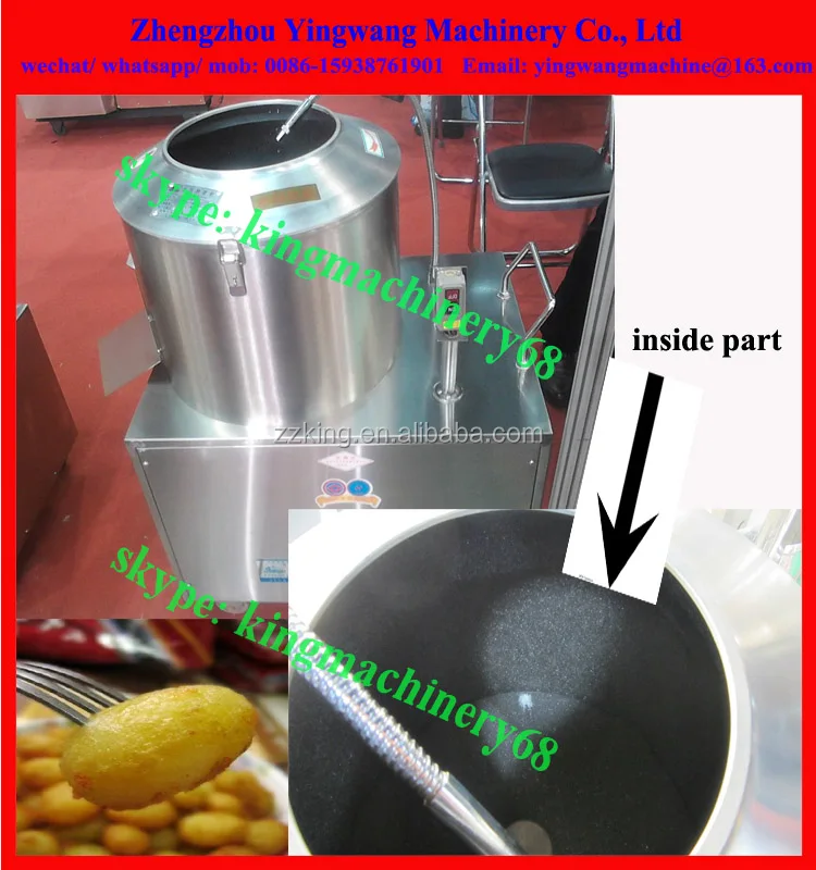 Stainless Steel Yam Washing And Peeling Machine - Buy Stainless Steel ...
