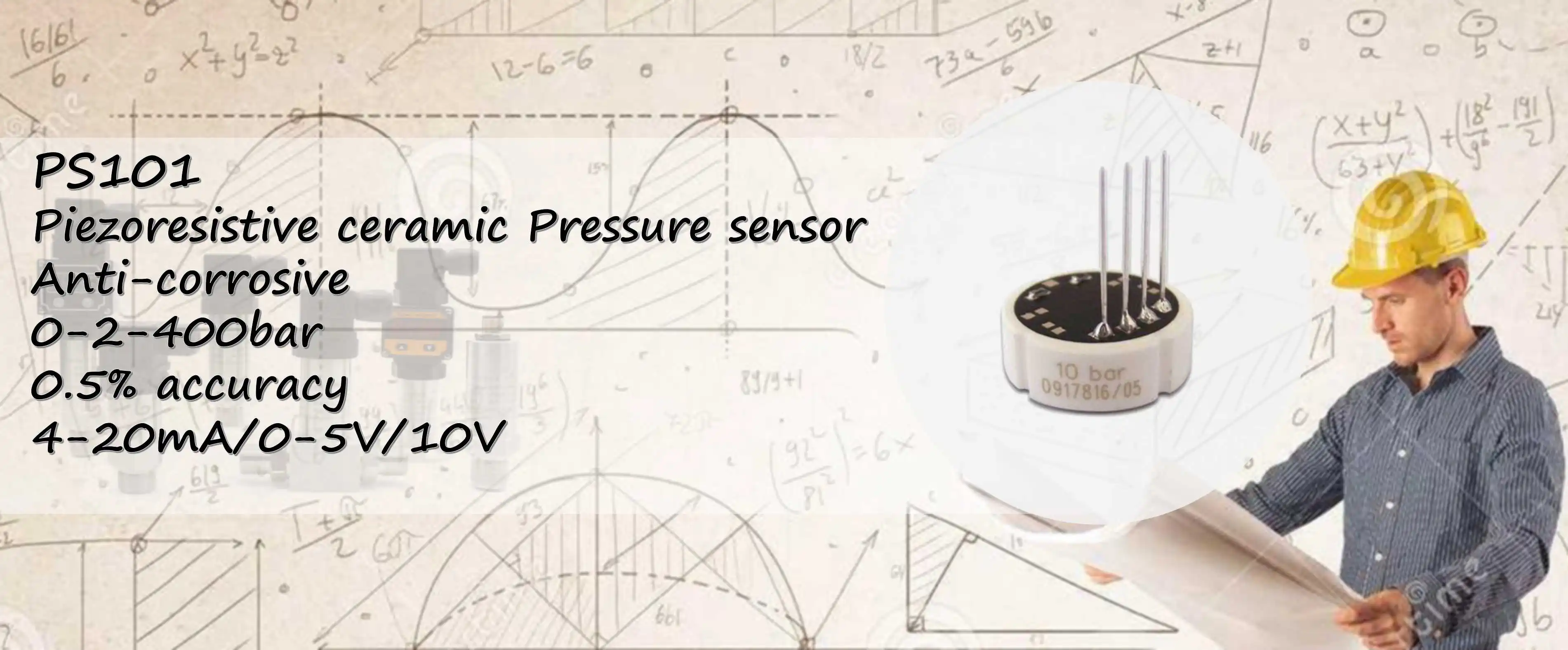 Piezoresistive Water Air Ceramic Pressure Sensor Transmitter| Alibaba.com