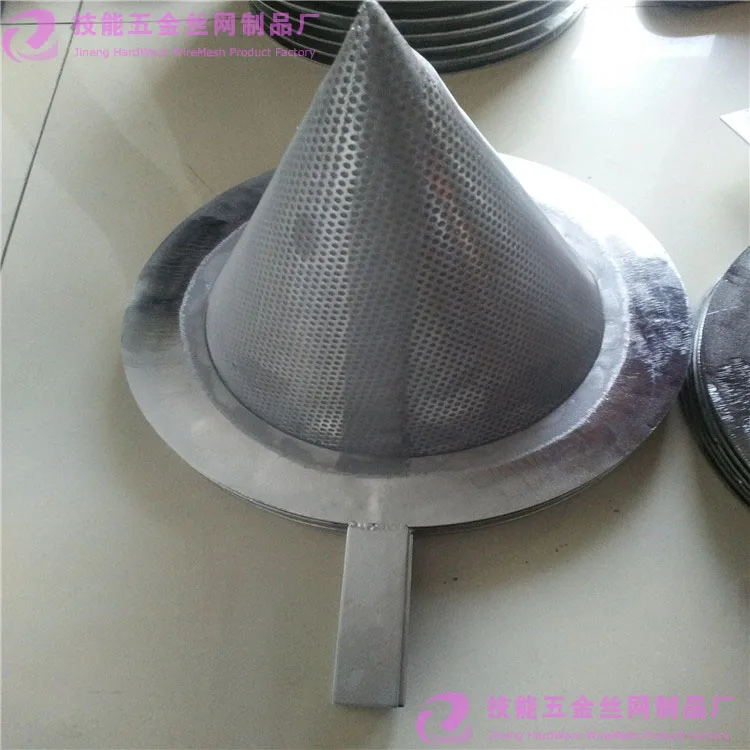 Perforated Cone Cartridge With Filter Mesh For Pipeline Inchemical ...