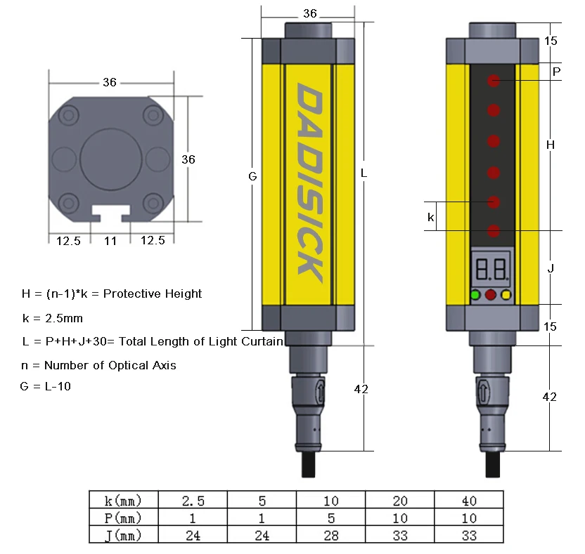 Dadisick-sensor Infrarrojo Para Medir,Dispositivo Que Produce Una Altura Superior A 5000mm - Buy ...
