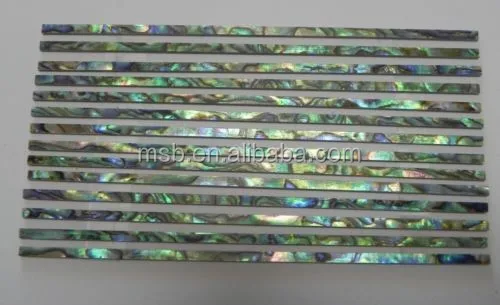 Laminate Paua Abalone Shell Shell Paper Strip Inlay For Guitar Musical ...