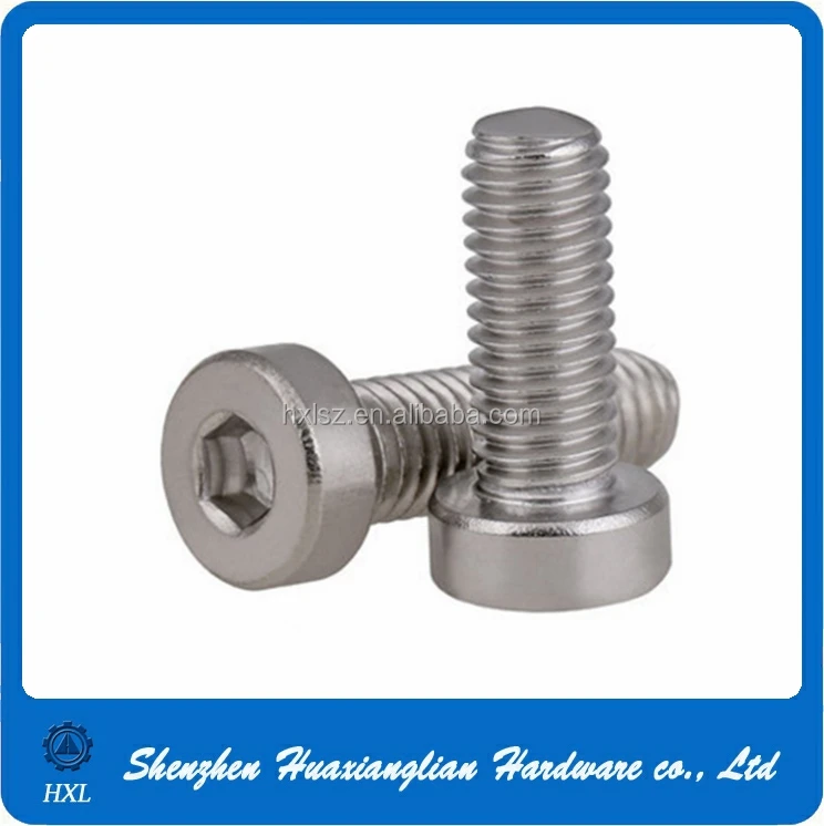 Din 6912 Stainless Steel Low Head Socket Cap Screw - Buy Screw With Low ...