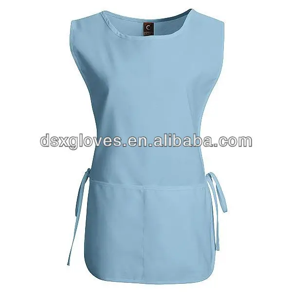 Unisex Full Apron Front And Back Double Side Apron With Pocket Custom ...