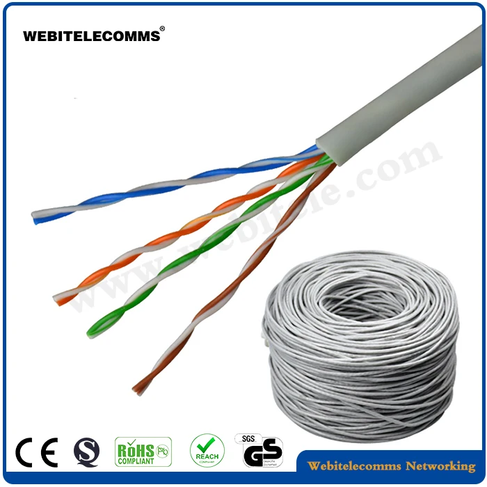 China Computer Network Cat 5e 24awg Cca Utp Ftp Cat5e Cable 4 Pair ...