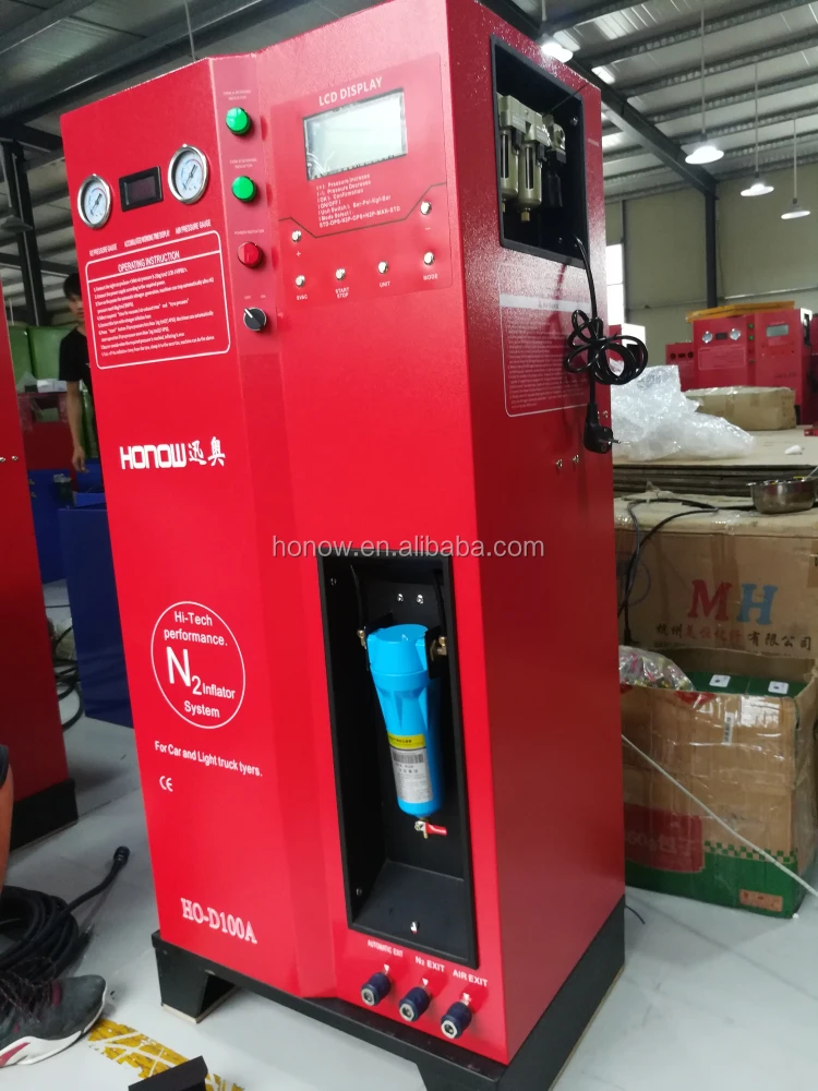 HO-D100 Nitrogen Gas Generator - 97% Purity Tyre Machine