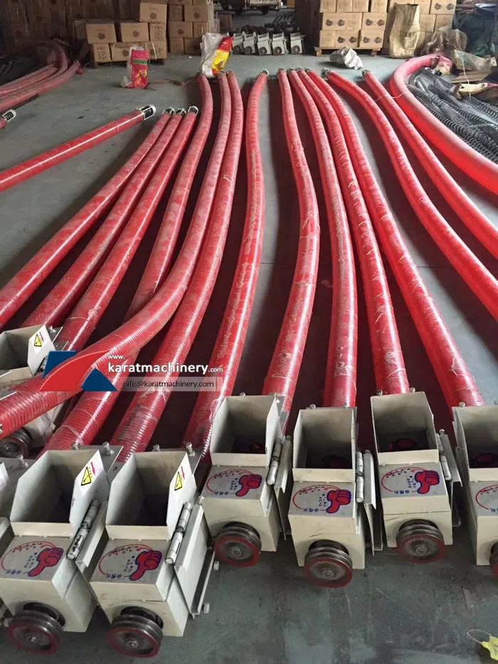 Agriculture Grain Use Large Capacity Truck Loading Flexible Screw Conveyor