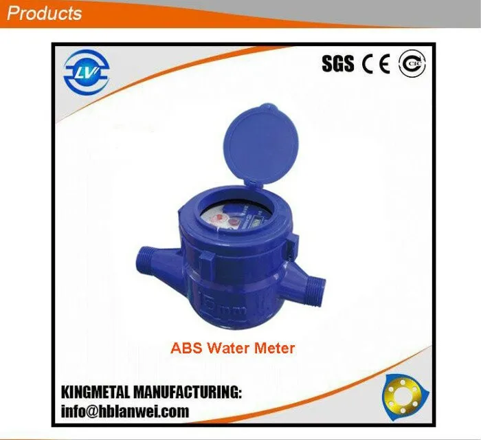 Trade Assurance Abs Plastic Flow Water Meter - Buy Water Meter Price ...