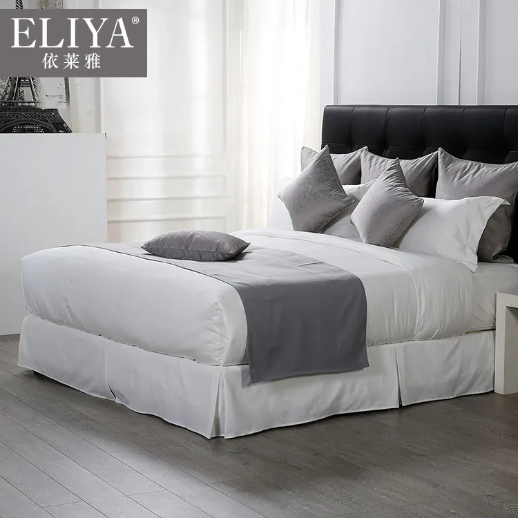 5 Star 100% Cotton Hotel Bed Linen Set for Hilton Hotel | ELIYA
