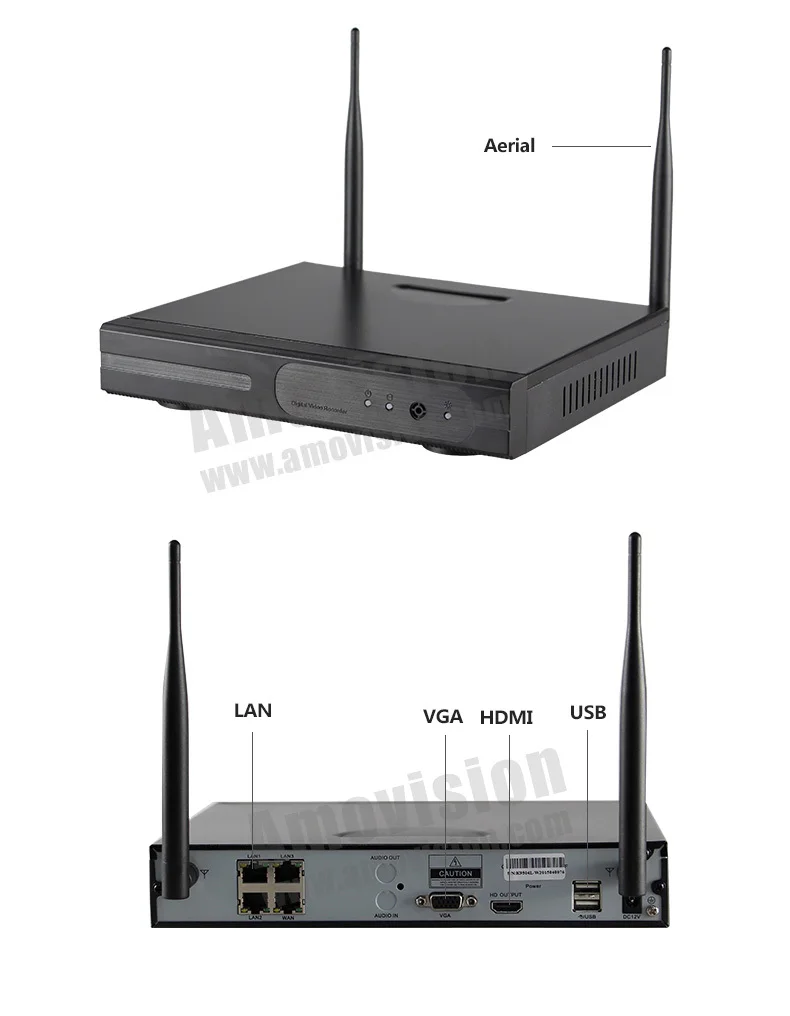 Wireless Hd Nvr Kit 720p 4ch Wifi Nvr Kit Signal Range 100 Meters ...