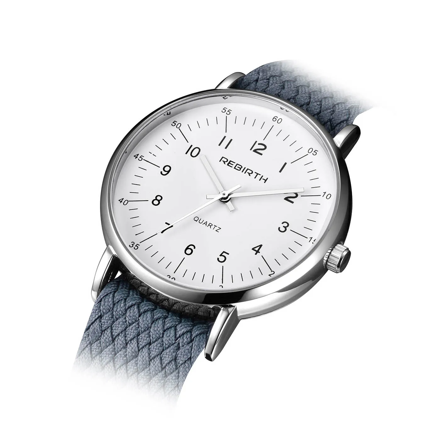 Rebirth-065 Colorful Rebirth Brand Fabric Strap Male Hand Watches ...