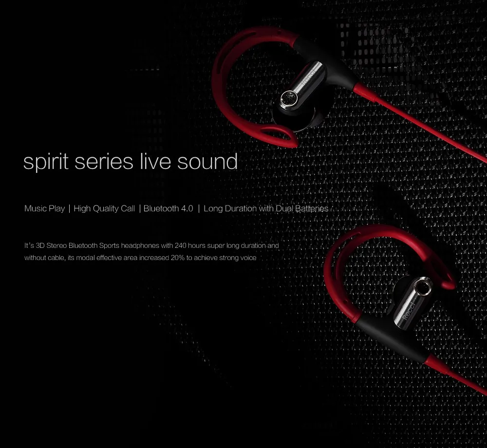 Recci Waterproof Wireless Bluetooth Earphone For Sport - Buy Earphone ...