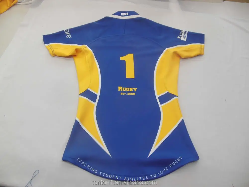 Wholesale Sublimation Custom Cheap Rugby Jerseys Design, Rugby Shirt ...