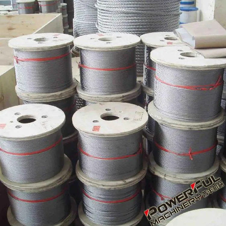 Certified Wire Rope / Steel Wire Rope / Galvanized Wire Rope - Buy ...