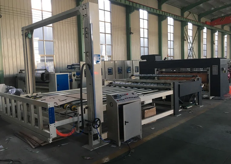 Automatic Rotary Die Cutting Machine Stacker Corrugated Board Carton ...