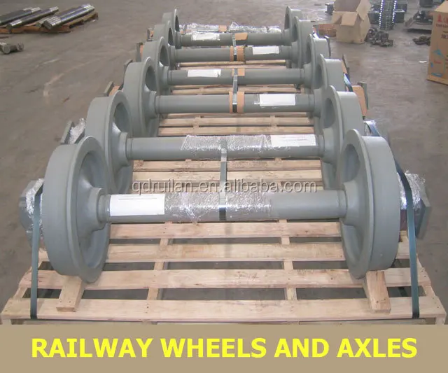 Railway Supplier,China Manufacture Railway Wheel And Axle For Wheelset ...