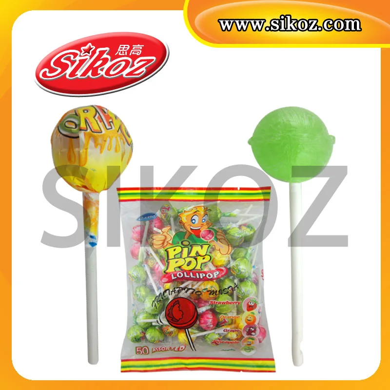 Gum Filled Pin Pop Lollipop Sk-b132 - Buy Gum Filled Pin Pop Lollipop ...