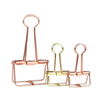 Small Colorful Stainless Steel Binder Clips - Buy Steel Binder Clips ...