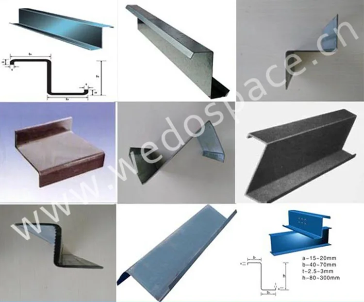 Factory Z Shape Steel Purlin Z Channel Steel Beams Sizes For Sale - Buy ...