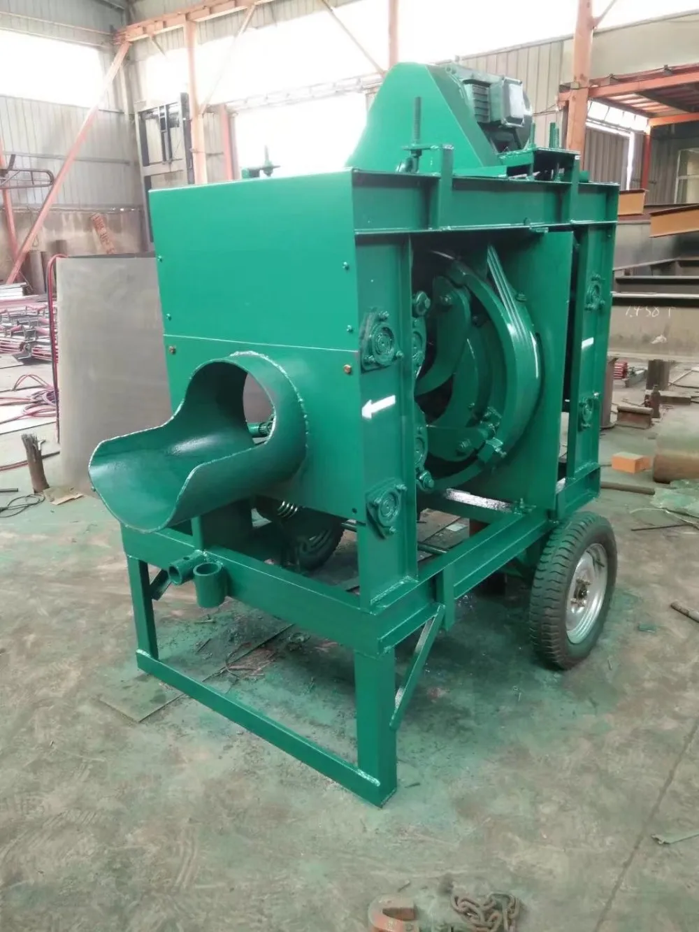 Efficient Bark Removing Machine for Woodworking Tools
