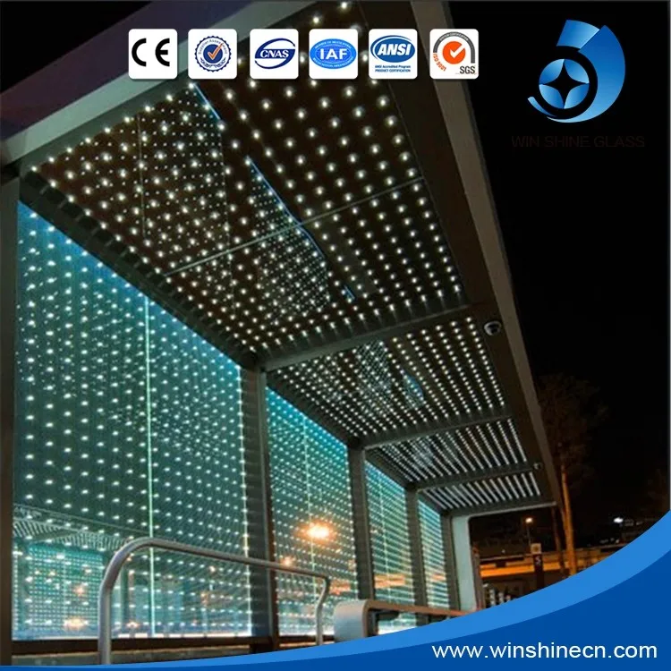 Factory Supply Led Glass Panel,Colorful Led Light Glass - Buy Led Glass ...