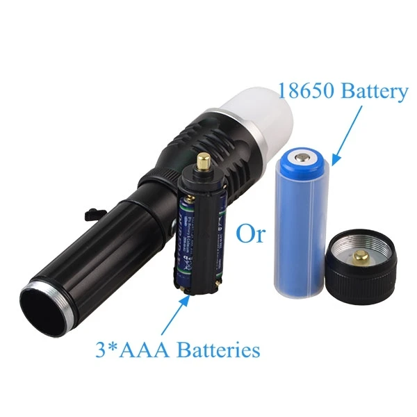 Aluminum Emergency Rechargeable Magnetic Wall Mounted Flashlight - Buy ...