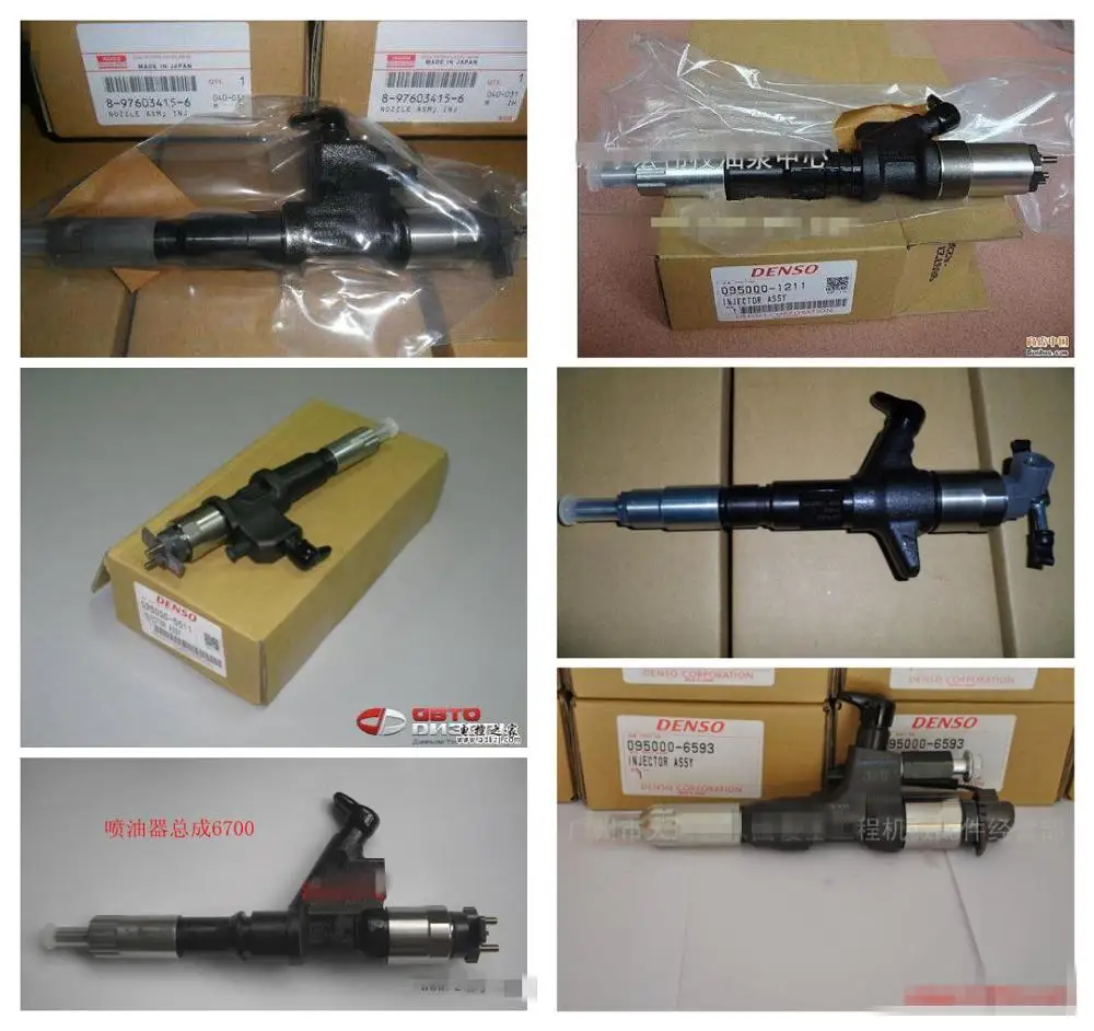 Diesel Engine Denso Fuel Injector 095000-6222 - Buy 095000-6222 ...