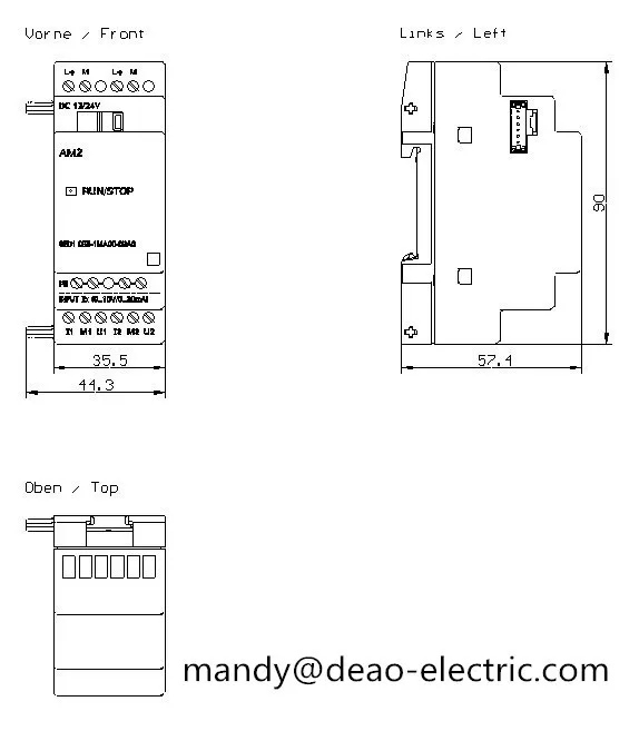 Siemens Logo!8 Analog Expansion Module 6ed1055-1ma00-0ba2 - Buy Siemens ...