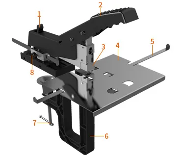 Rayson Sh-04 A3 Seam Stapler Manual Saddle Stitcher Heavy-duty Stapler ...