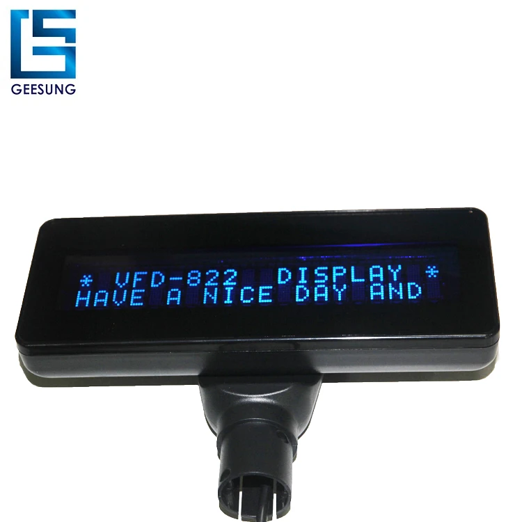 China Pos System 2 Lines Vfd Customer Display Vfd Pole Display - Buy ...