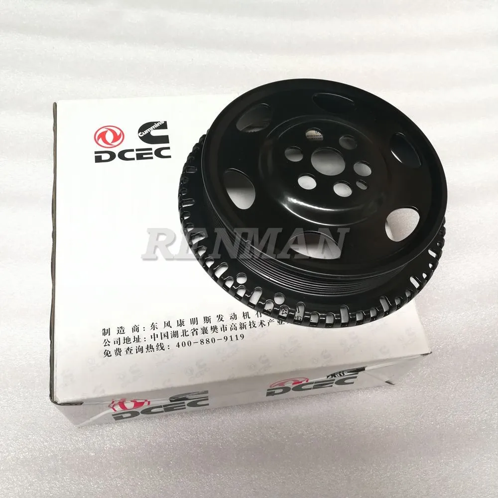 Polea de cigüeñal de piezas de motor ISDE Cummins 3954949 5255204 ...