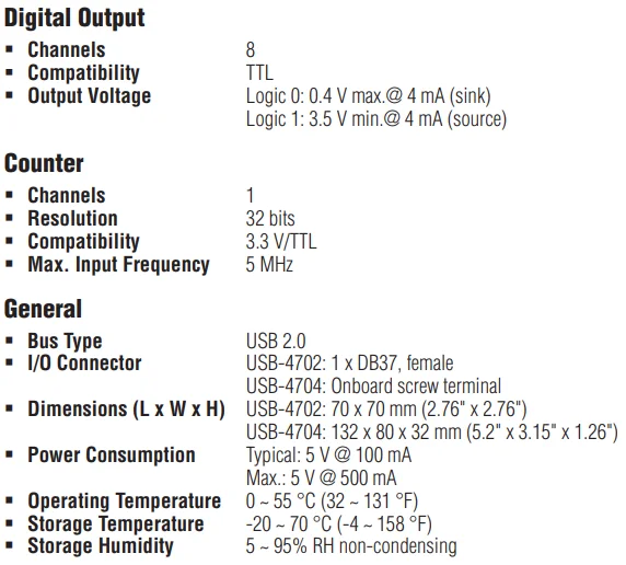 Advantech 8-ch Multifunction Usb Module Usb-4704-ae Importer - Buy ...