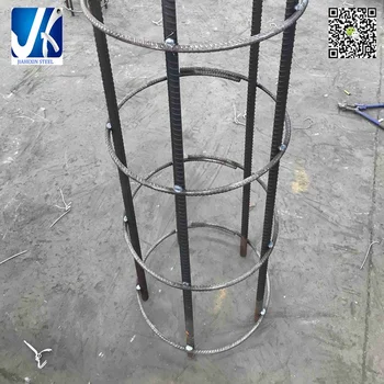 Prefabricated Welded Reinforcement Rebar Cages - Buy Reinforcement ...