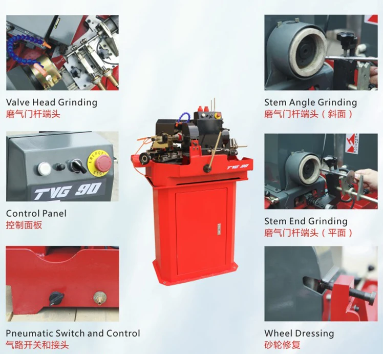 High Precision Tvg90 Valve Grinding Machine,Valve Grinder/ Refacer ...