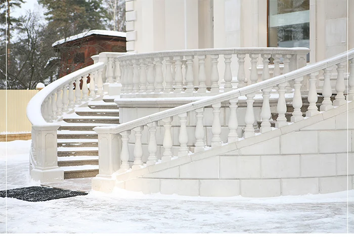 Handcarved Marble Balustrade - Durable and Stylish Railing