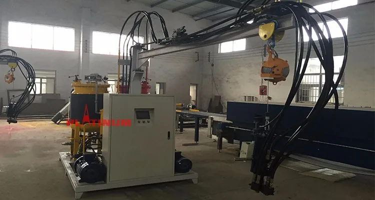 Low Pressure PU Polyurethane Sandwich Panel Foam Machine