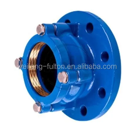 Pn10/16 Ductile Iron Grip Flange Adaptor For Pe Pipe - Buy Flange ...