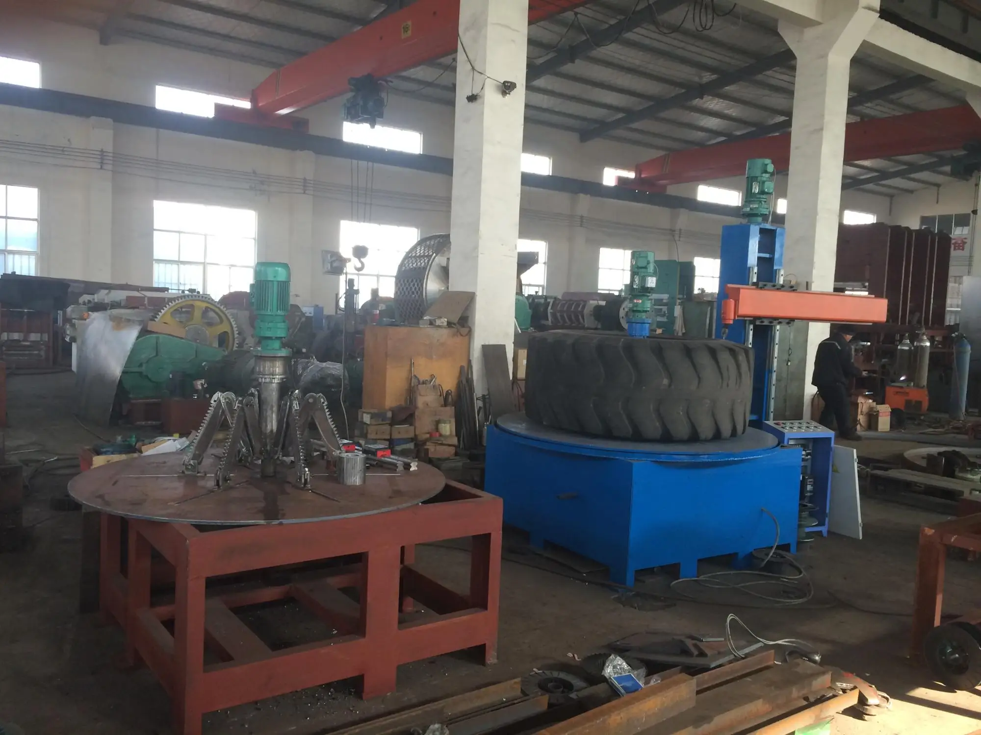 OTR Tyre Sidewall Cutting Machine - Efficient Recycling