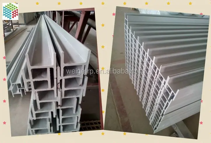 Frp Structural Support Beams Fiberglass I Beam - Buy Fiberglass I Beam ...