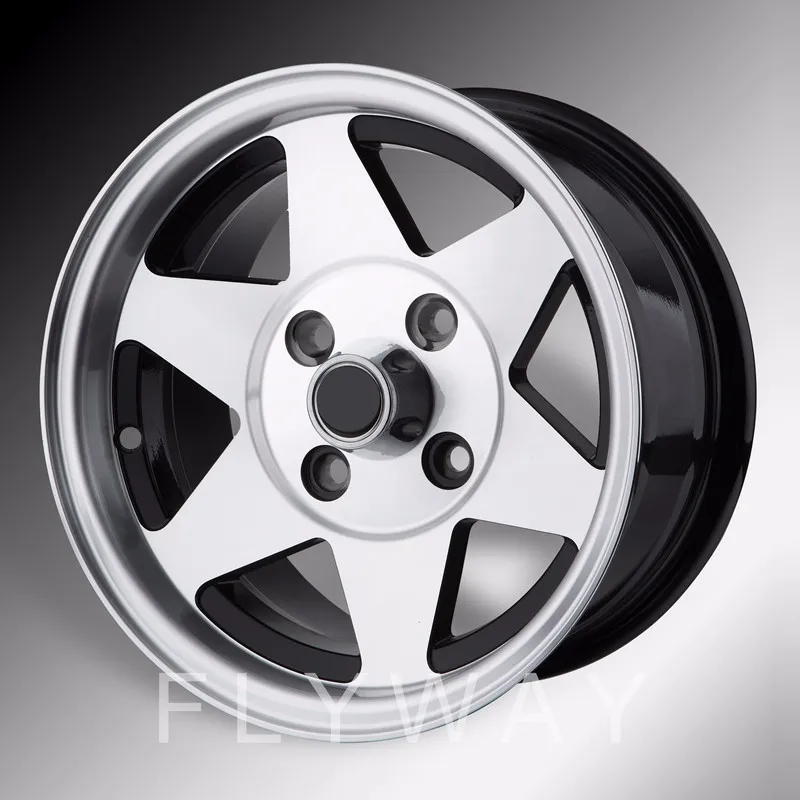 Flyway Ww851 Classic Old Car Wheel For Vw Beetle With Black Machined ...
