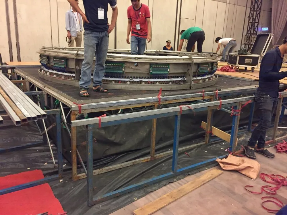 Indoor Decoration Removable Portable Fountain Digital Water Curtain ...