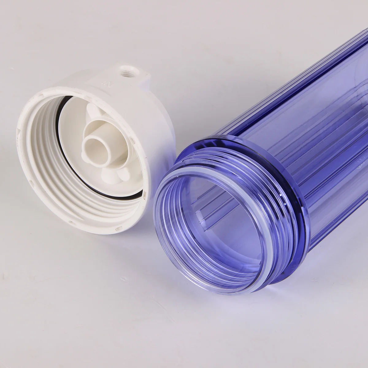10inch Double O Ring Water Filter Cartridge Housing Clear